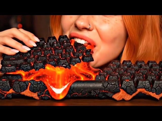 1 Hour Of Satisfying Ai Asmr Lava Eating Ai Asmr Lava Eating