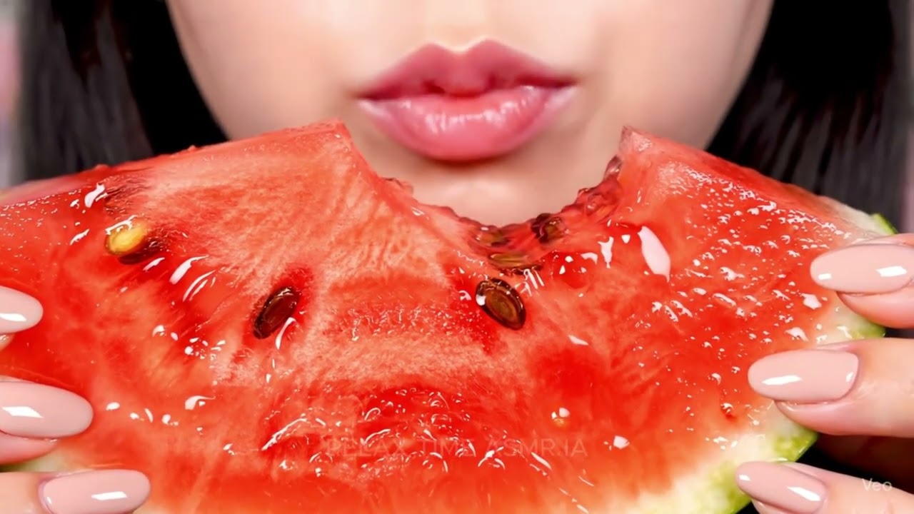 AI ASMR: Women Eating Hyperrealistic Glass Food - AI Girl Videos